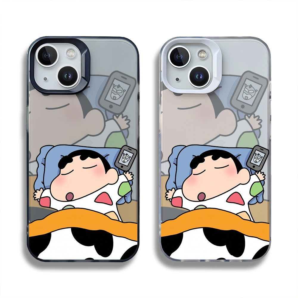 Crayon Shin Chan sleeping Case for iPhone 16 / 15 / 14 / 13 / 12 / 11 ...