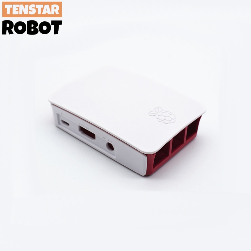 Official Raspberry Pi 3 Case for Raspberry Pi 3 Model B Red/White Pi 4 Model B Red/White Box ...