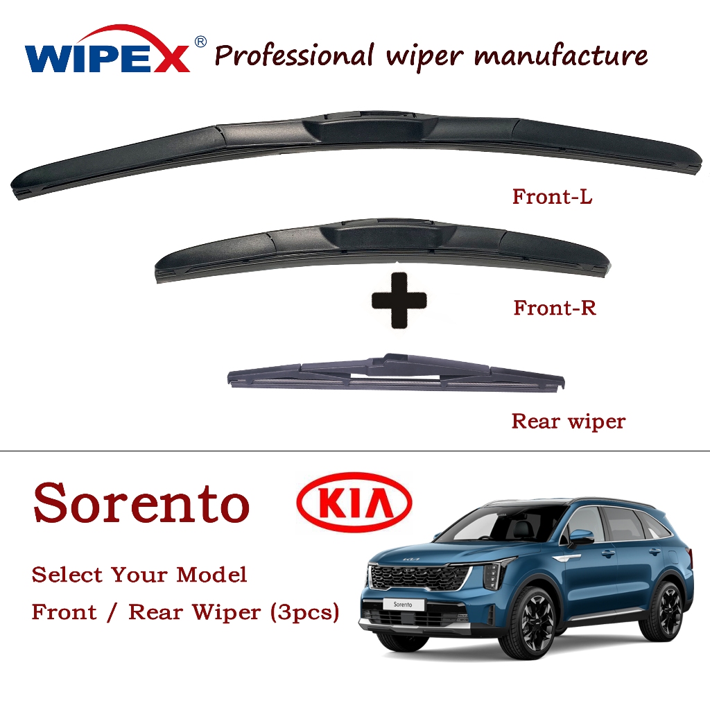 (Select Your Model) KIA SORENTO Wiper Blade for Soronto SUV Car Window ...