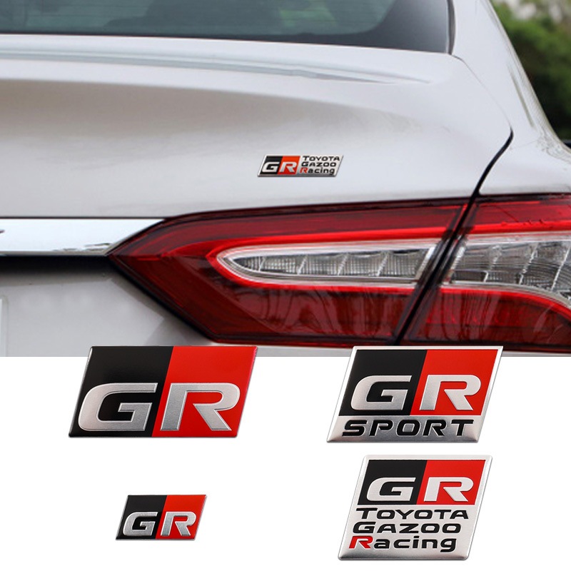 Suitable For Toyota GR Car Logo Metal SPORT Car Sticker GR86 Steering ...