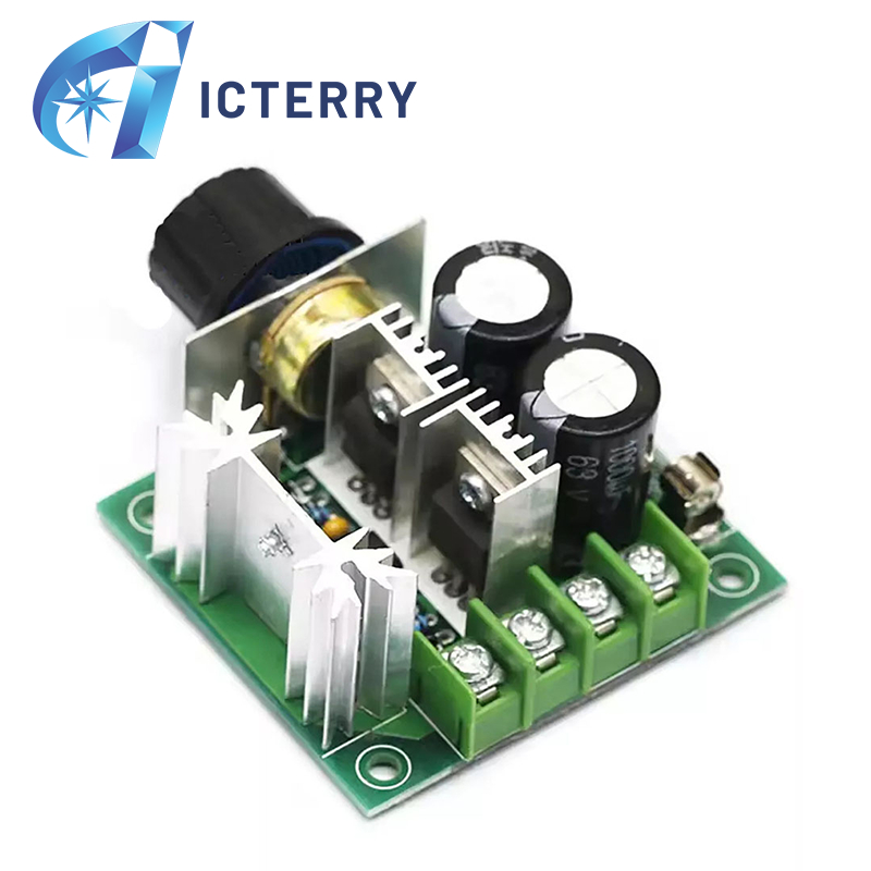 12V-40V 10A PWM DC Motor Speed Control Switch Controller Pulse Width Modulation High Power Drive ...