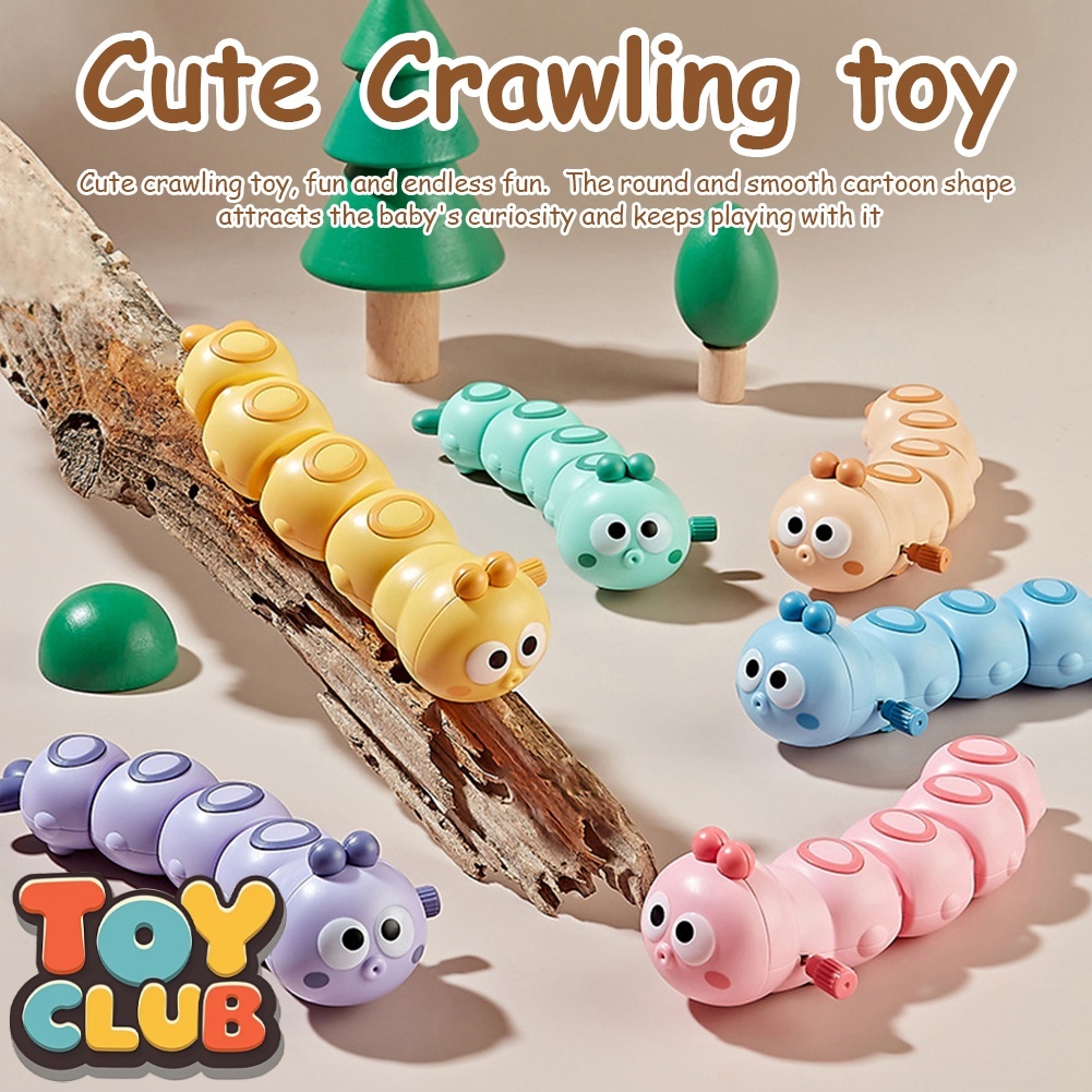 Caterpillar Toy For Baby Crawling Toy Clockwork Toy Baby Educational ...
