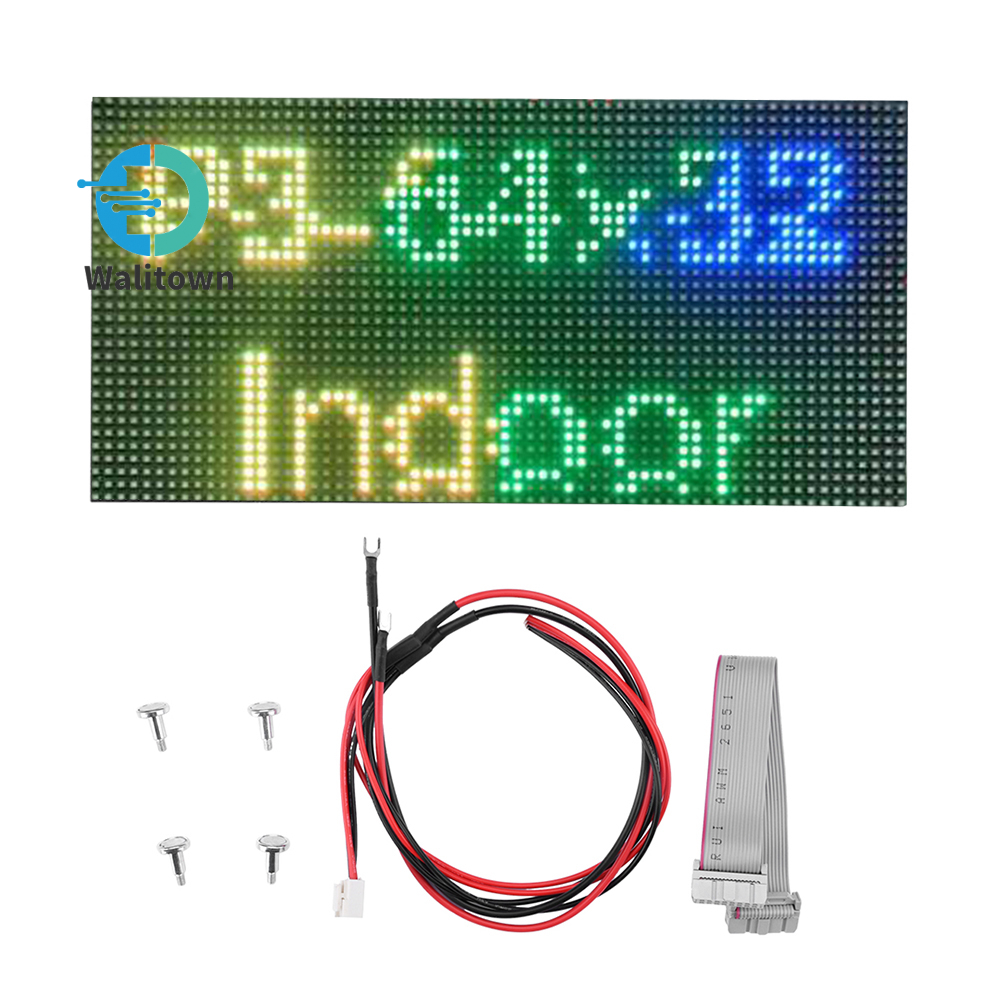 P3 Indoor LED Display 64x32 Pixels High Resolution 1/16 Scan 192x96mm ...