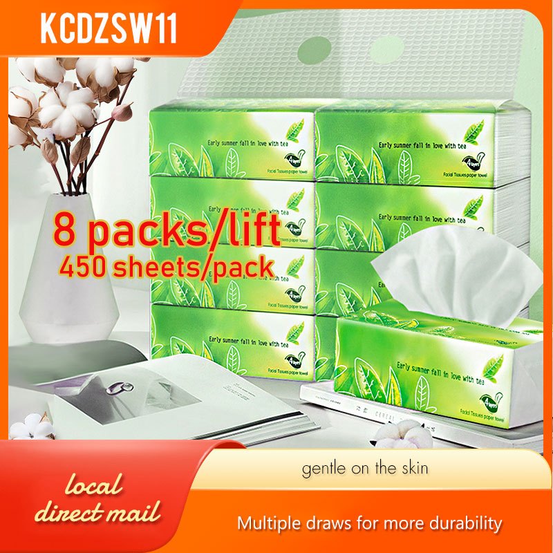 Extra large pack] 450 sheets / pack of household tissue paper large ...