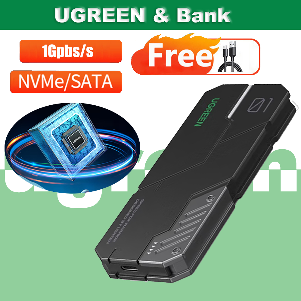 ugreen M. 2 hard drive boxes NVMe/SATA dual protocol RGB mecha ...