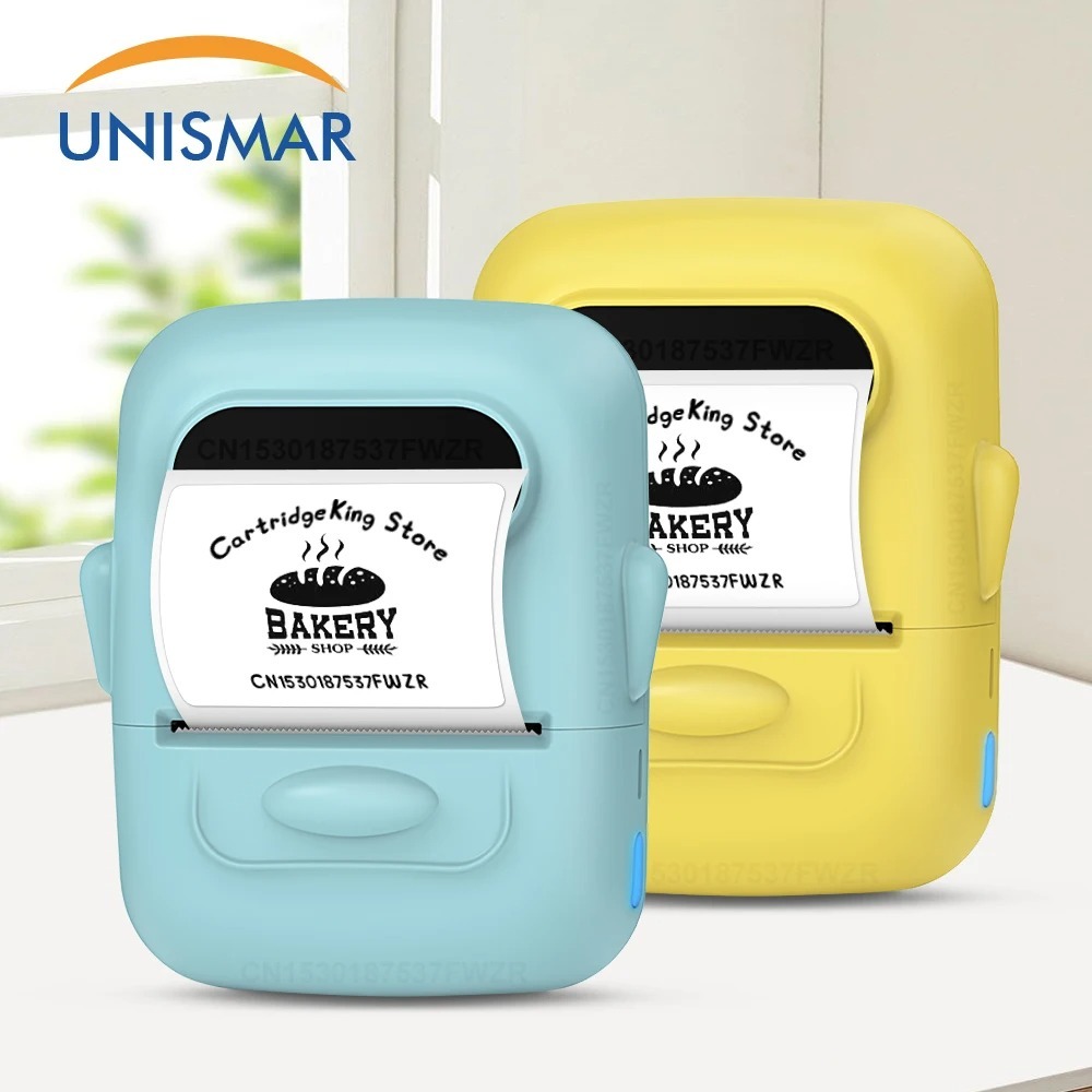 Mini Label Printer P5 Barcode Label Printer Labeling Maker Machine Mini ...