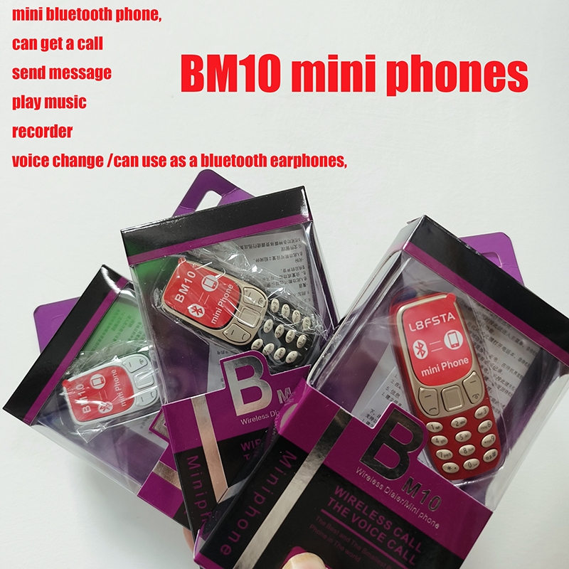 XIDIAN BM10 Pocket Tiny Mini Mobile Cell Phone Keypad GSM Dual SIM ...
