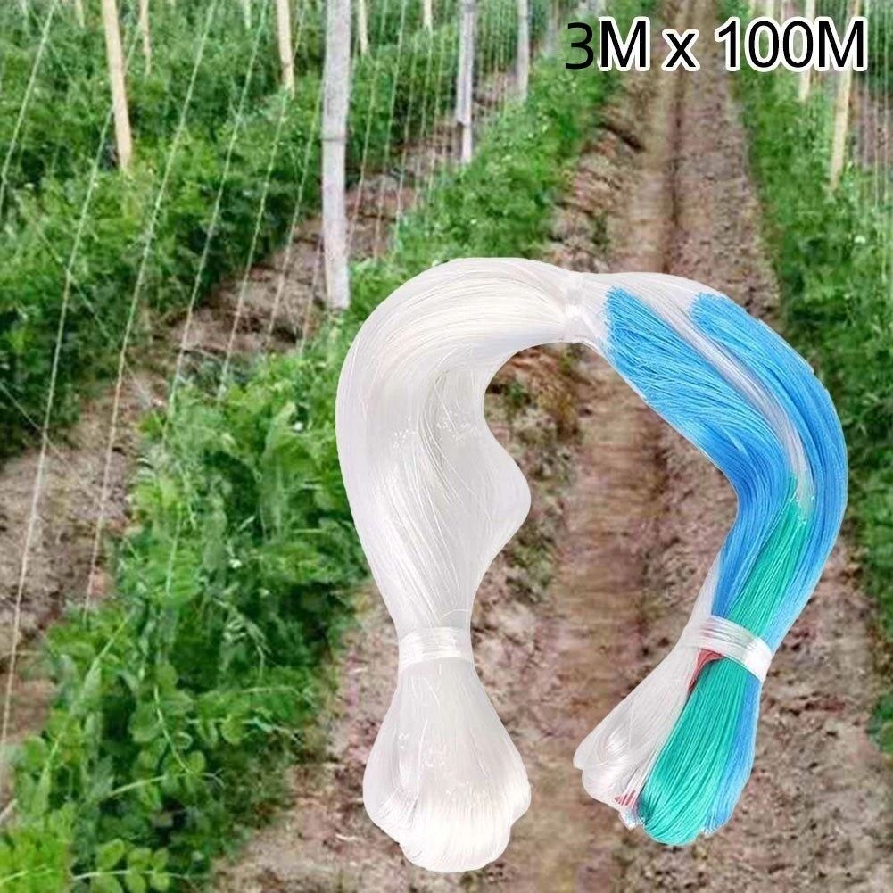 Garden Plant Climbing Net Cucumber Vegetables Trellis Net Plant Support ...