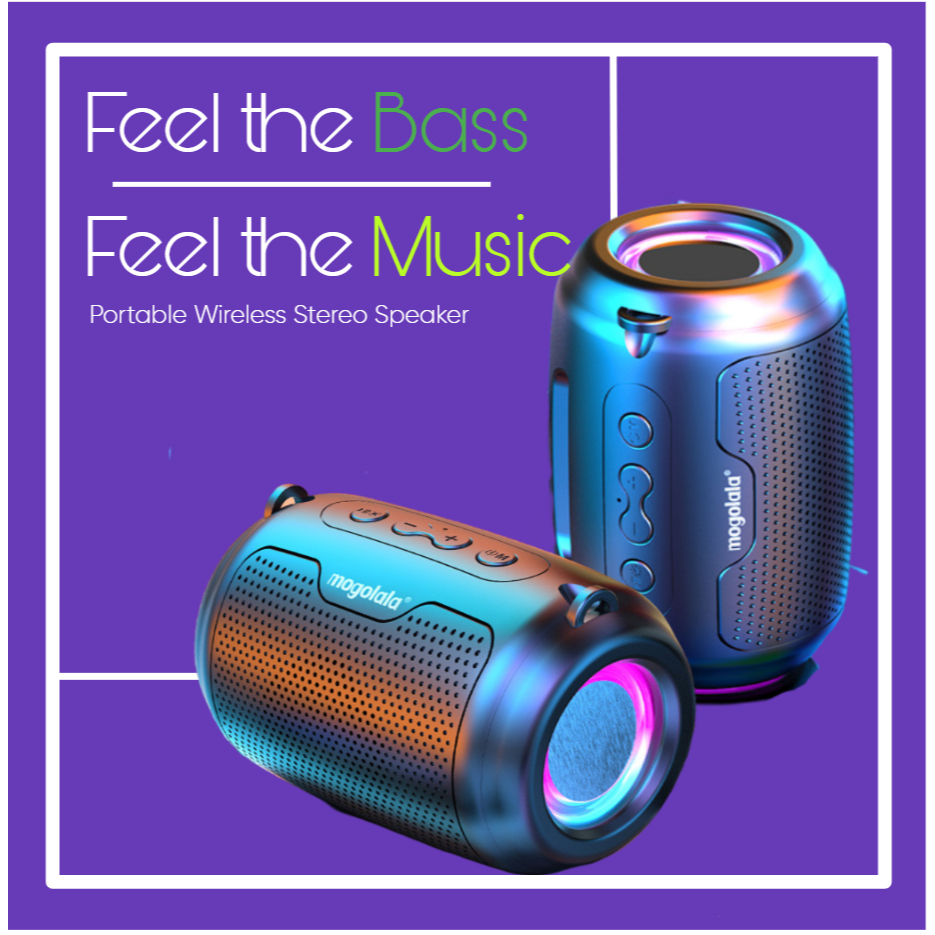 [COD] Portable Bluetooth Wireless HIFI High Bass Amplifier Speaker with ...