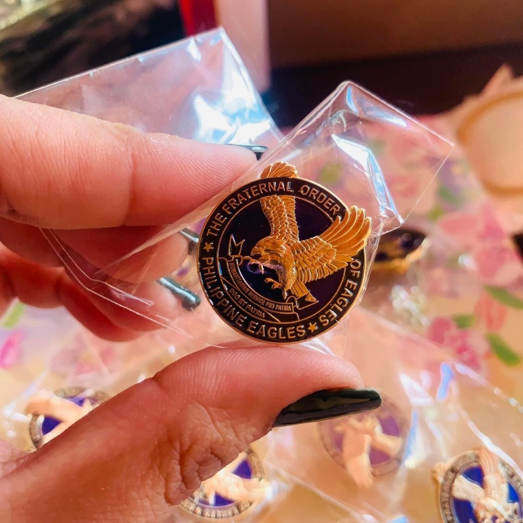 【Ships From Manila】Philippine Eagles Collar Pin KUYA ATE The Fraternal ...