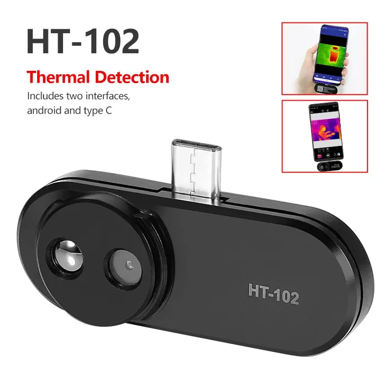 HT-102 Small Thermal Imaging Camera Infrared Imager Night Vision 3 Use ...