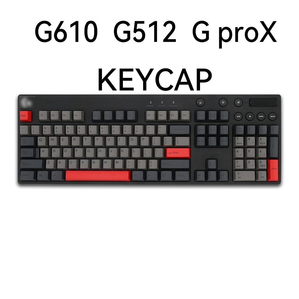 For G610 G512 Carbon G pro X Keyboard Keycaps Dye-sub PBT Fabric ...