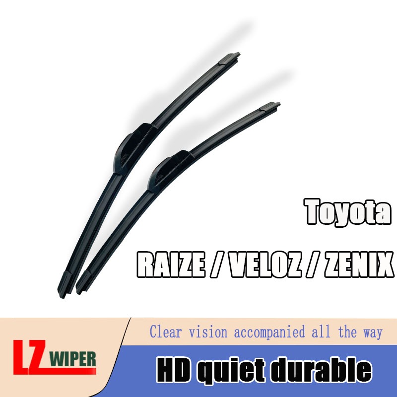 Toyota RAIZE / VELOZ / ZENIX Wiper Blade Set for (Select Your Model ...