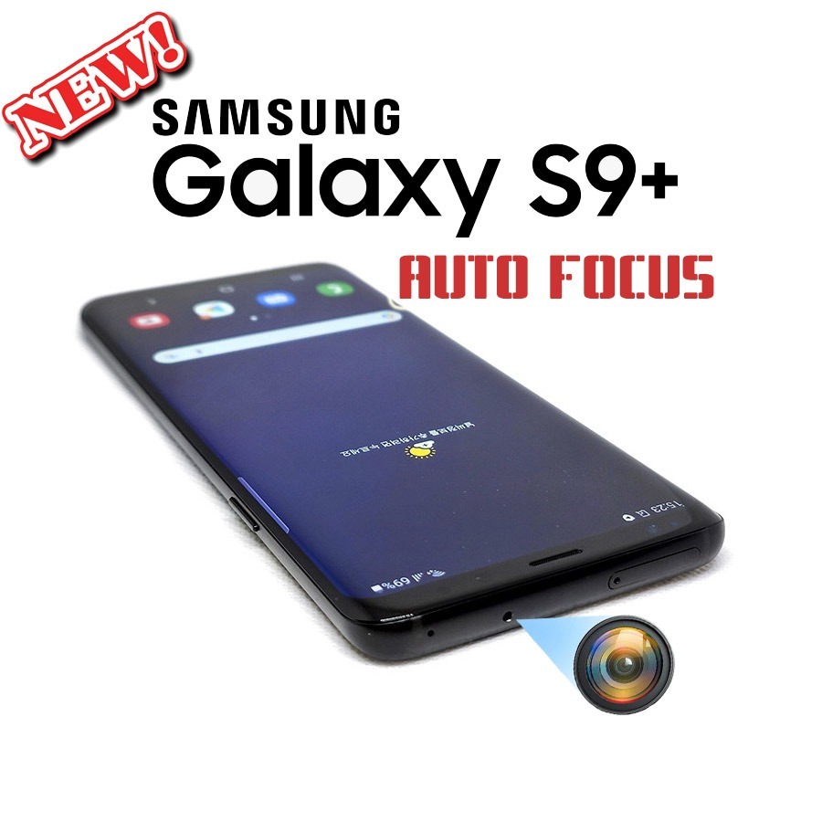Samsung S9+ mobile phone spy camera secret recorder hidden camera candid camera hidden camera ...