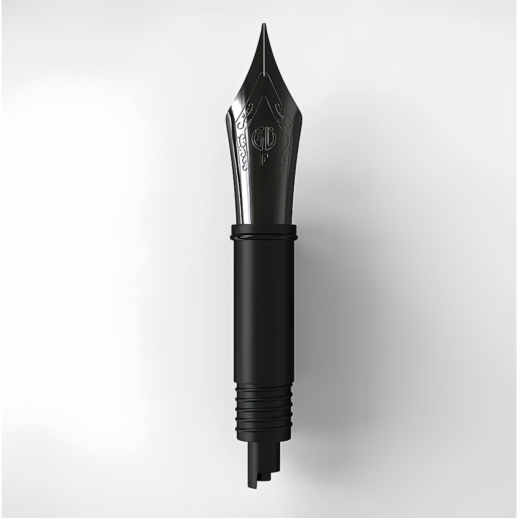 Hongdian Fountain Pen Nibs (Fine, Extra Fine and Bent Nib) for Black ...