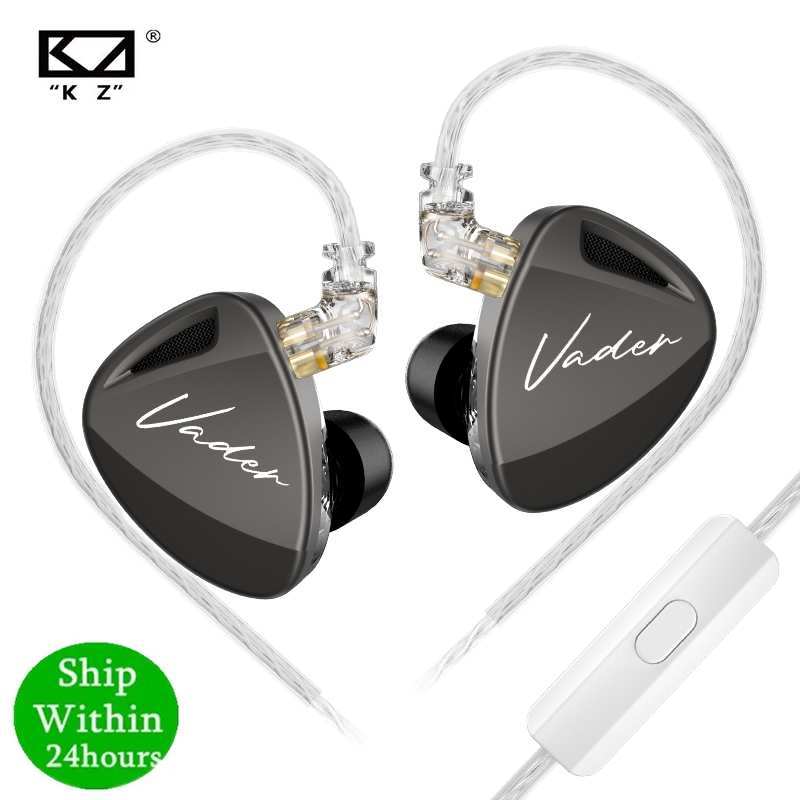 KZ Vader Triple-Driver Dynamic In Ear Monitor Earphones HIFI Music ...
