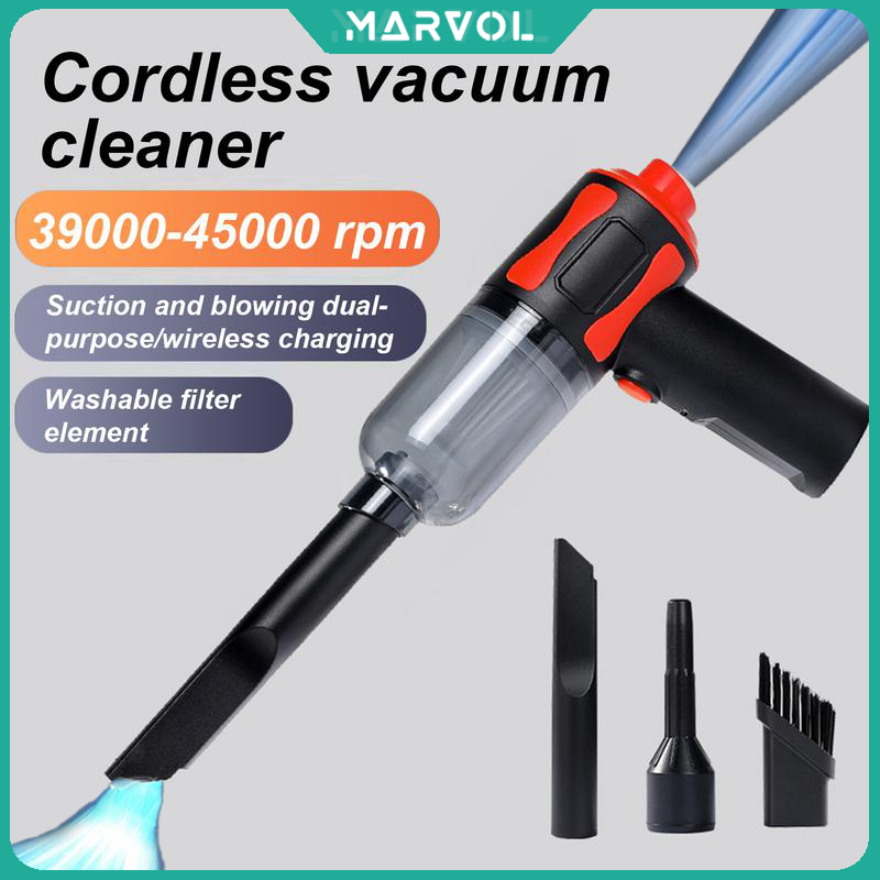 Vacuum Cleaner for Home and Car Mini Vacuum Cleaner Wireless Portable ...