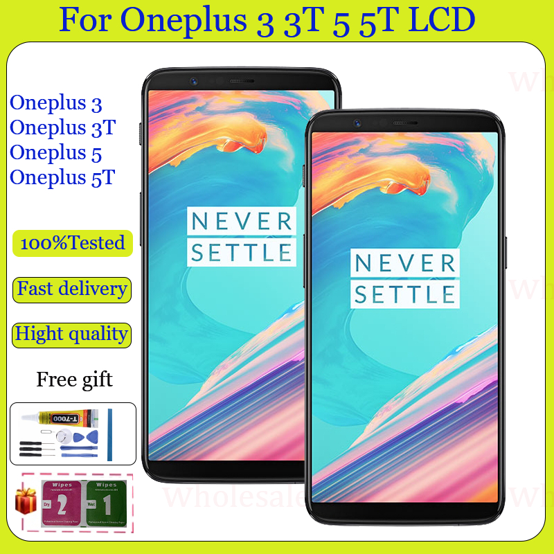 Original AMOLED For Oneplus 3 3T 5 5T LCD Display Touch Screen Replacement | Shopee Philippines