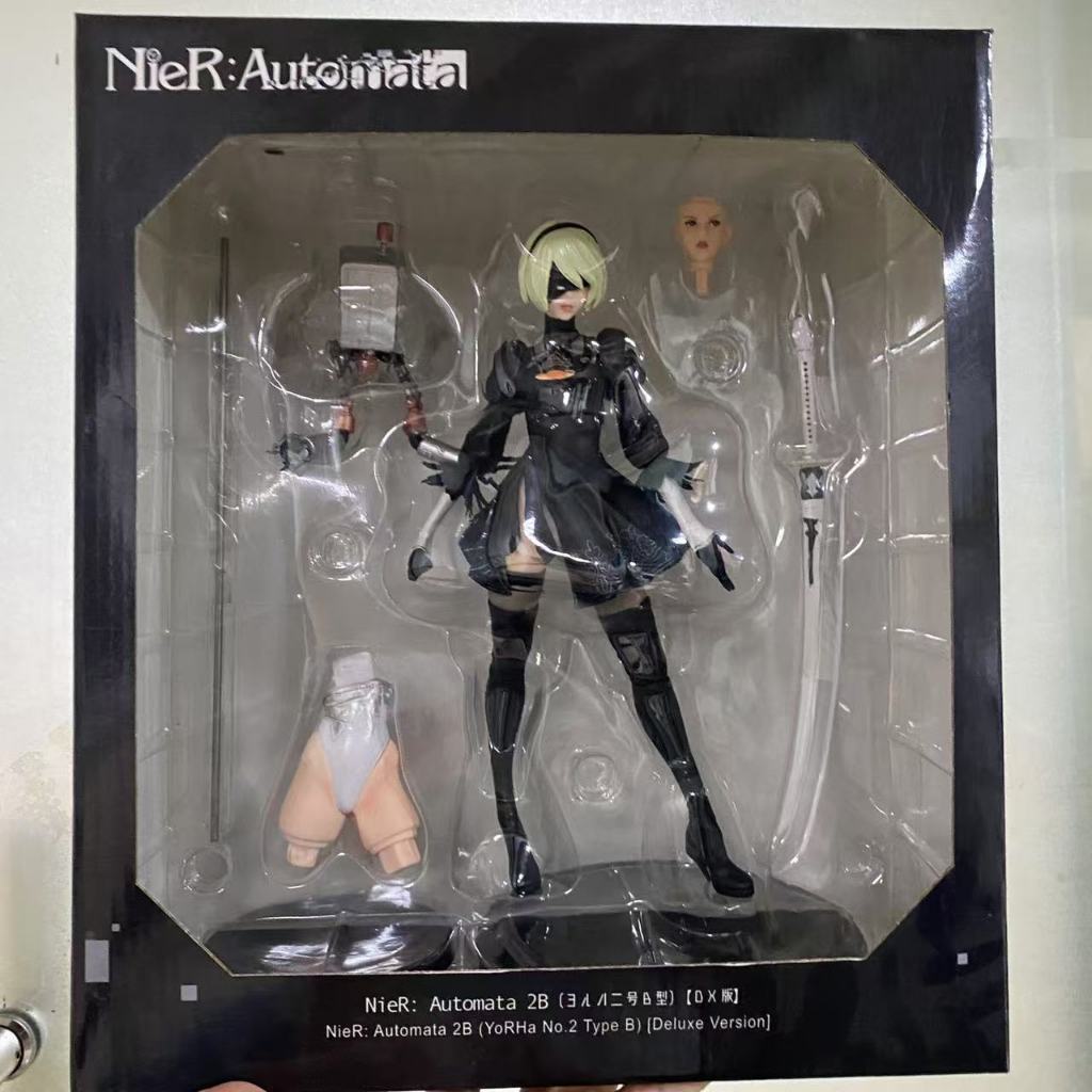 28cm NieR Automata 2b YoRHa No.2 Type B DX Version Statue Figure Model ...