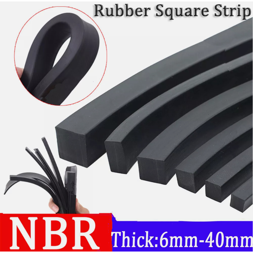 Nitrile Rubber NBR Flat Strip Shock Absorption And Buffering Marine ...