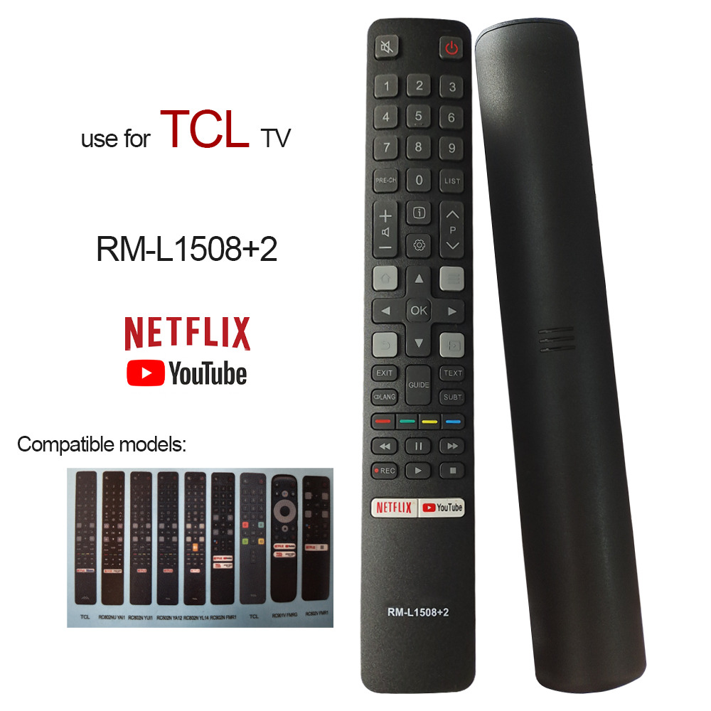 [NiLANK] Universal Remote Control Suitable for TCL LCD/LED/Smart TV ...