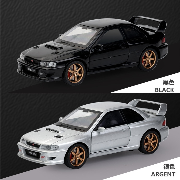 1/32 Scale Subaru Impreza Diecast Alloy Pull Back Car Collectable Toy ...