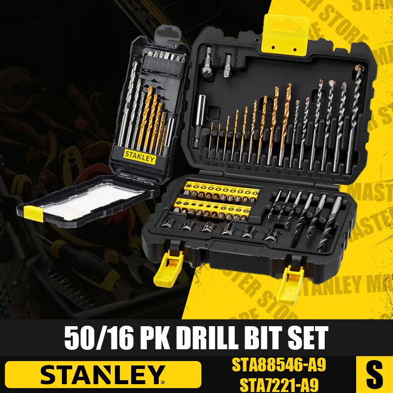 STANLEY STA88546-A9 50 PCS Drilling And Driving Accessory Bit Set ...