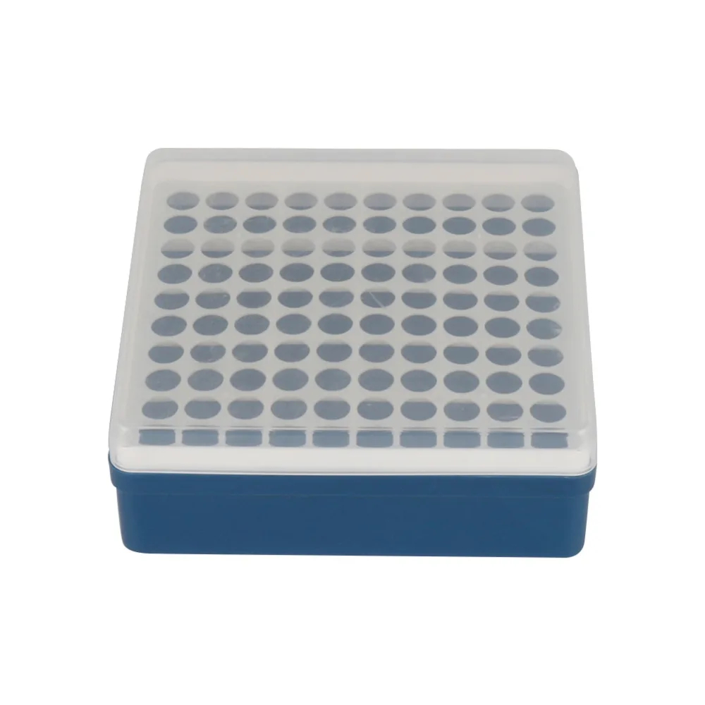 Centrifuge Test Tube Rack with Cover 100 Sockets for 1.5ML Test Tube ...