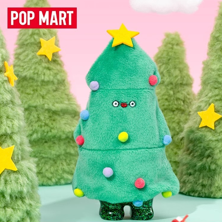 Popmart FLABJACKS Sparkling Christmas Tree Figure Elevator | Shopee ...