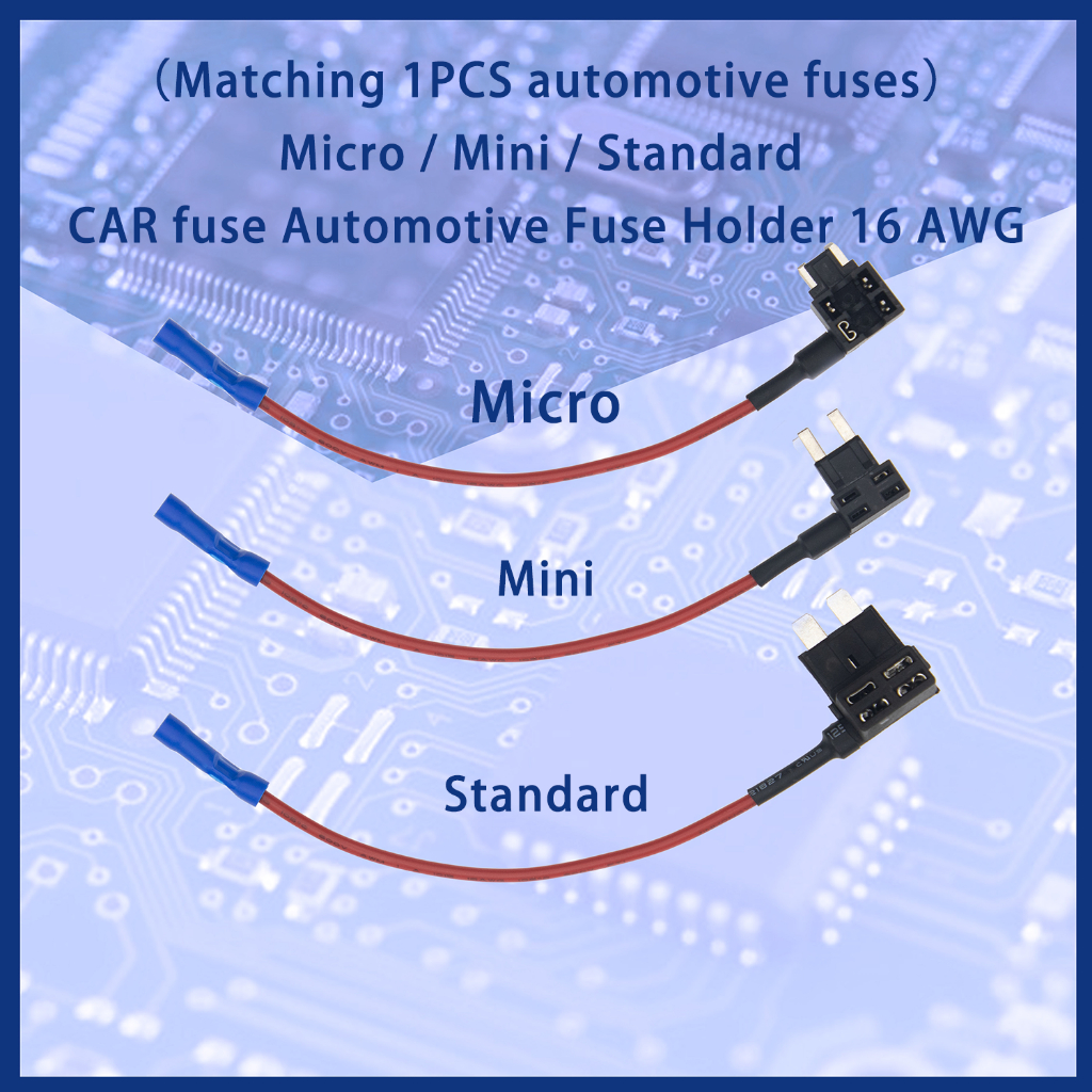 （Matching 1PCS automotive fuses）Micro / Mini / Standard CAR fuse ...
