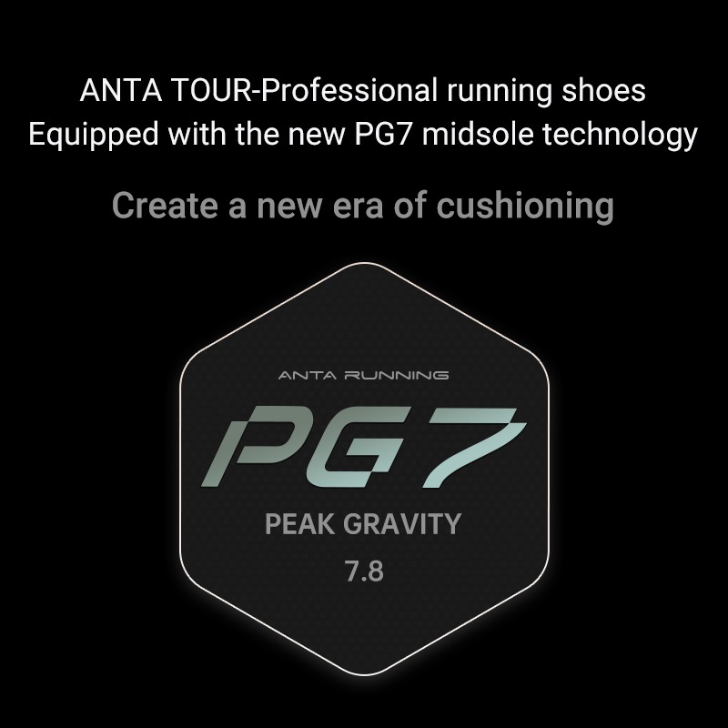 ANTA Men Float PG 7 Running Shoes 2E Widefoot Waterproof Rebound ...