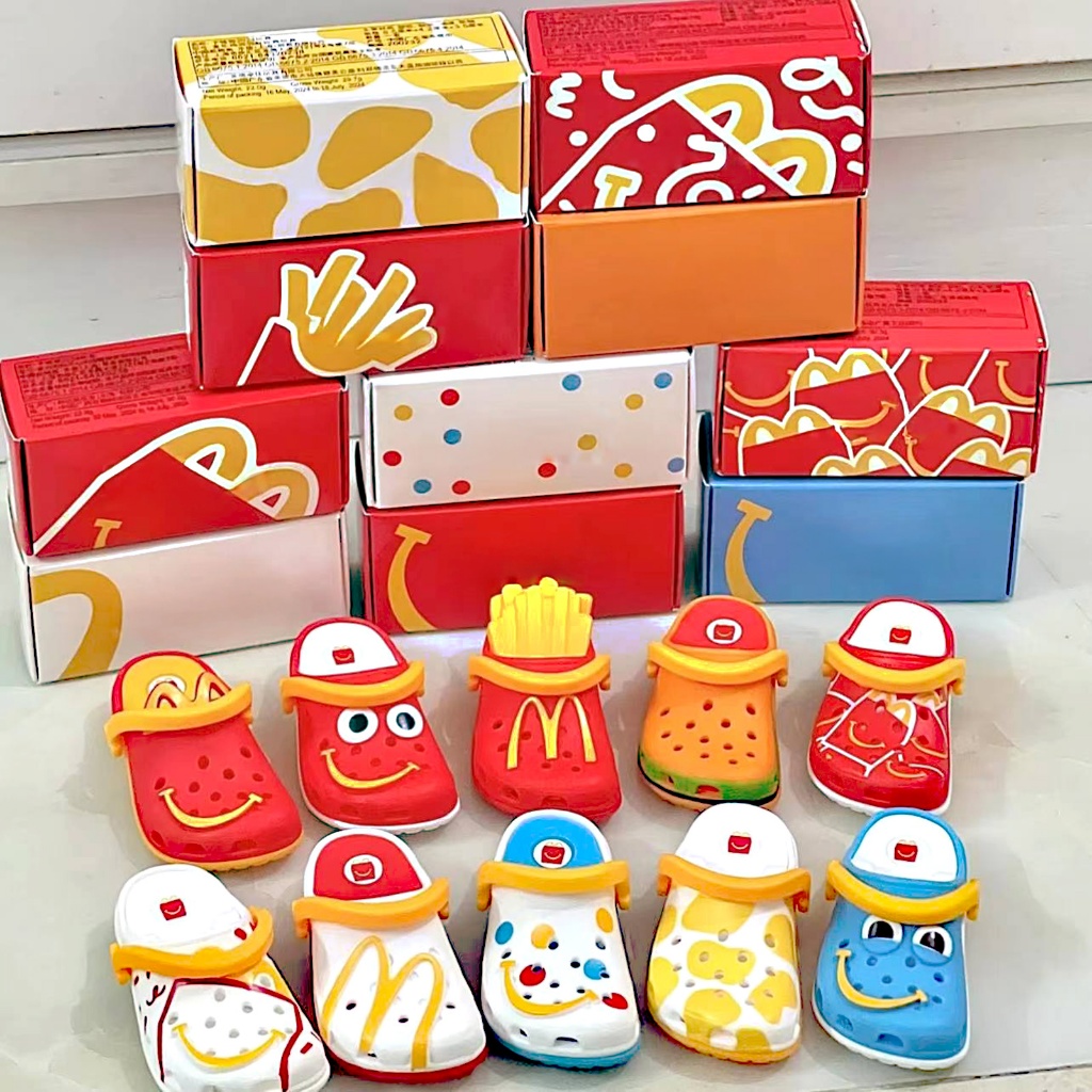 2024 McDonald's Mini Crocs Keychain Crocs Slipper Pendant Mcdo Crocs ...