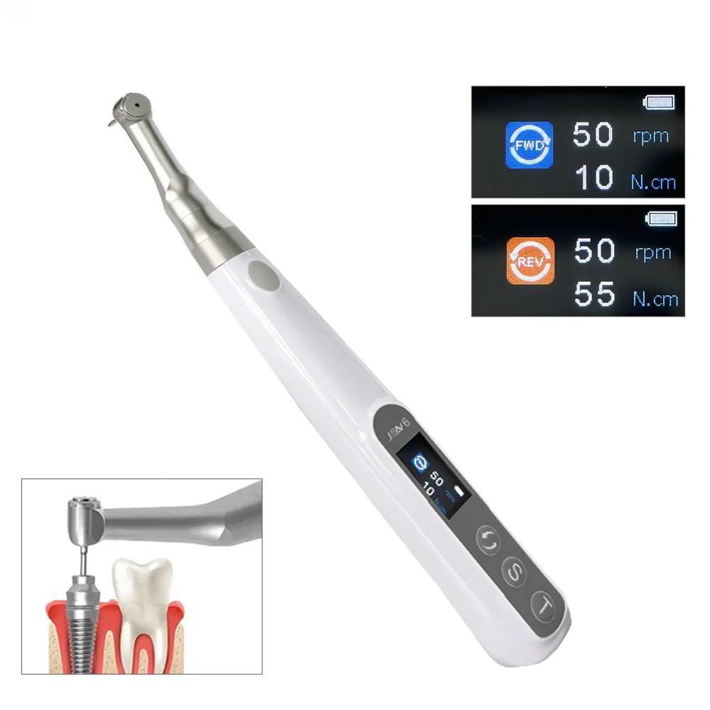 Dental Wireless Endo Motor Smart with LED Lamp 16:1 Standard Contra ...