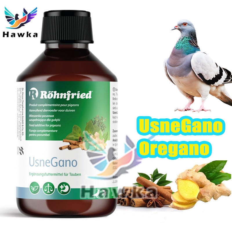 Pigeon supplement Rohnfried UsneGano Pigeon Oregano Oil firm droppings ...