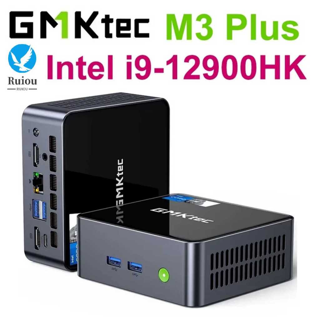 GMKtec M3 PLUS Intel Core i9-12900HK Mini PC Windows 11 Pro WIFI6 BT5.2 2.5G Lan DDR4 32GB 1TB ...