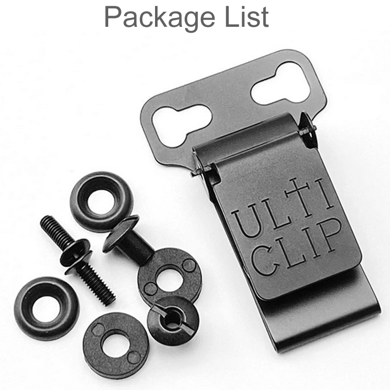K Sheath Clip Waist Belt Clip Back Clip for KYDEX Holster System Sheath ...