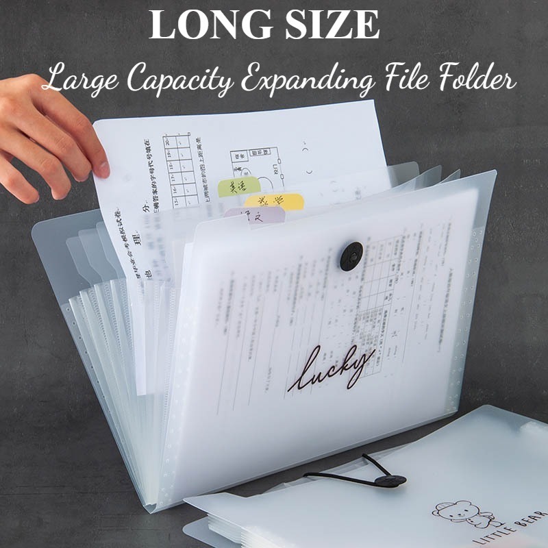 Long Expanding Folder File Organizer Document Organizer Test Storage ...