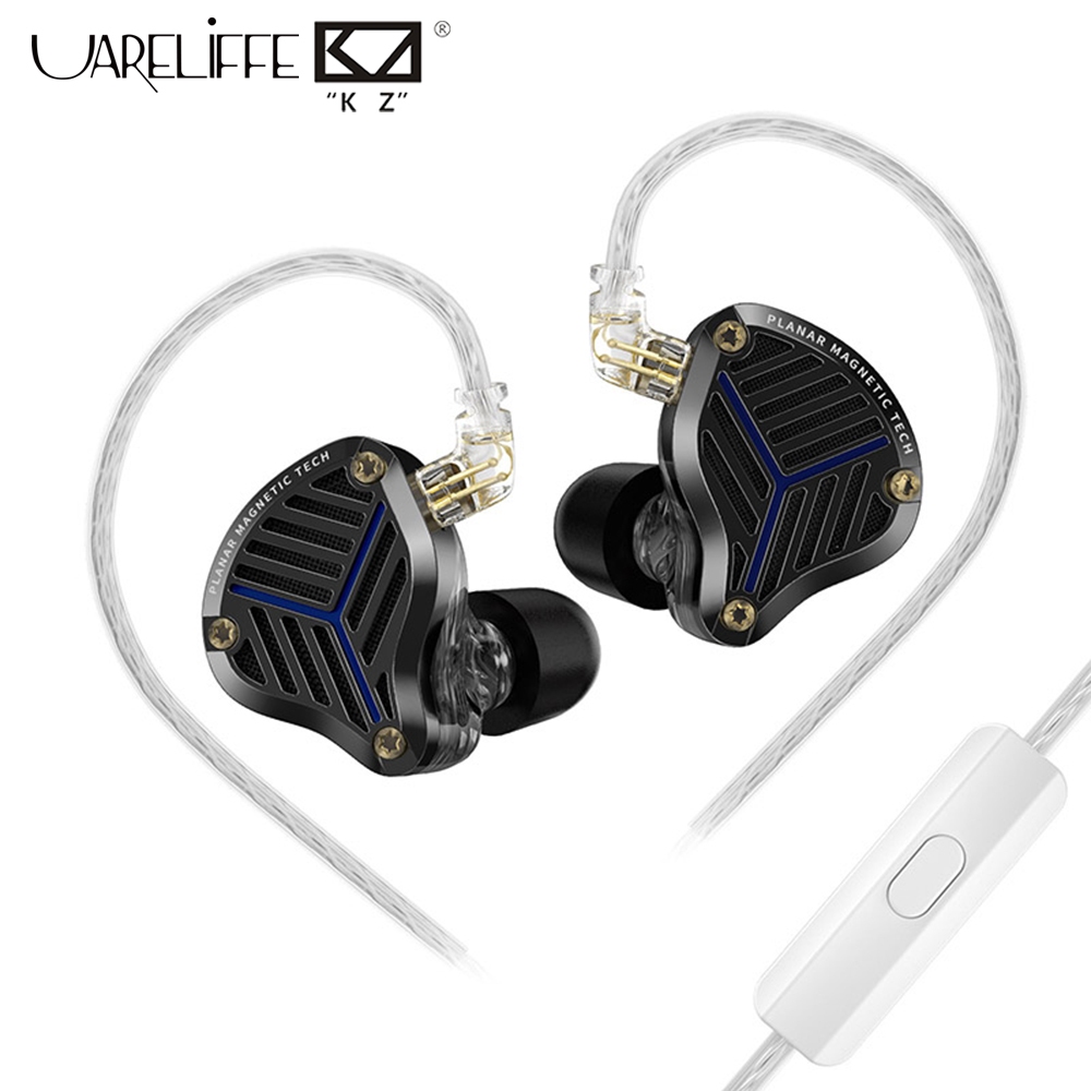 Uareliffe KZ PRX Planar Driver Headset HiFi In-ear Monitor Good Bass ...