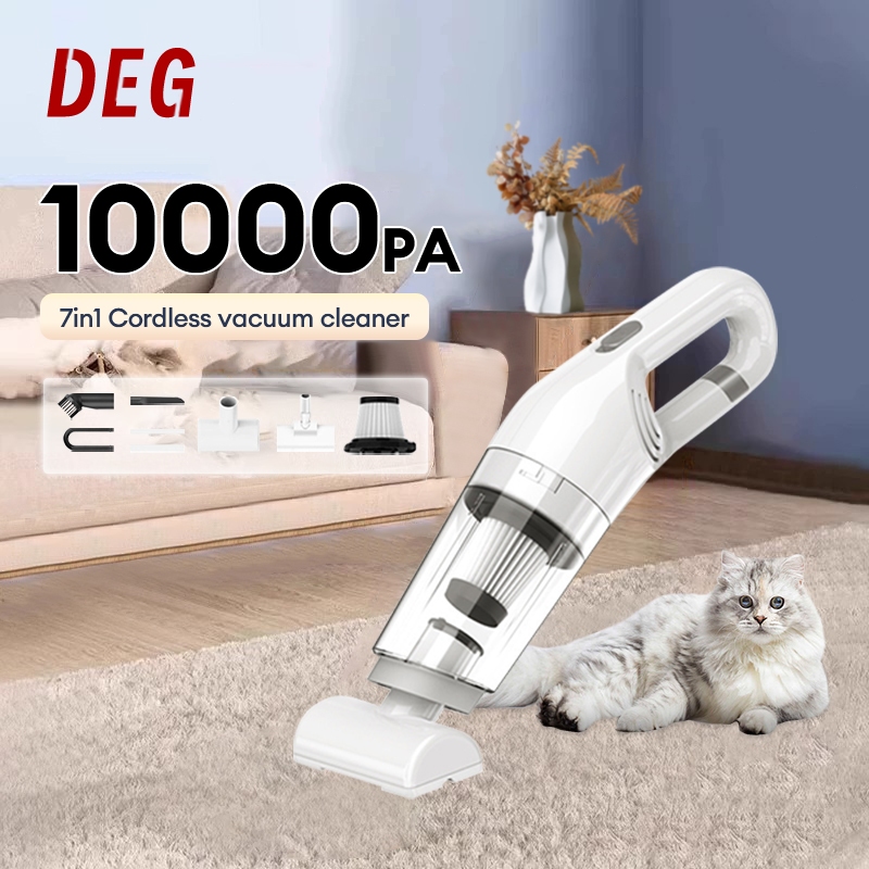 DEG Wireless High Power Vacuum Cleaner Portable Car Vacuum Cleaner ...