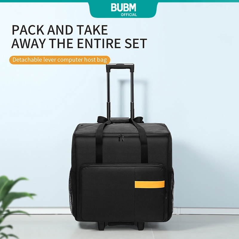 BUBM Computer travel luggage For main processor, monitor, keyboard and ...
