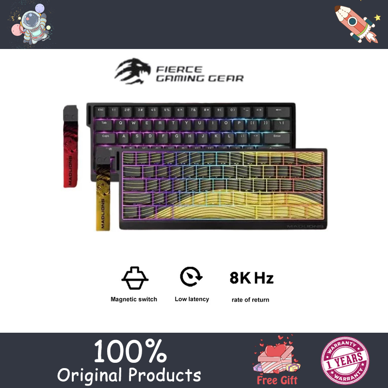 Madcatz MAD 60 HE Gaming Magnetic Switch Keyboard Wired Connection ...