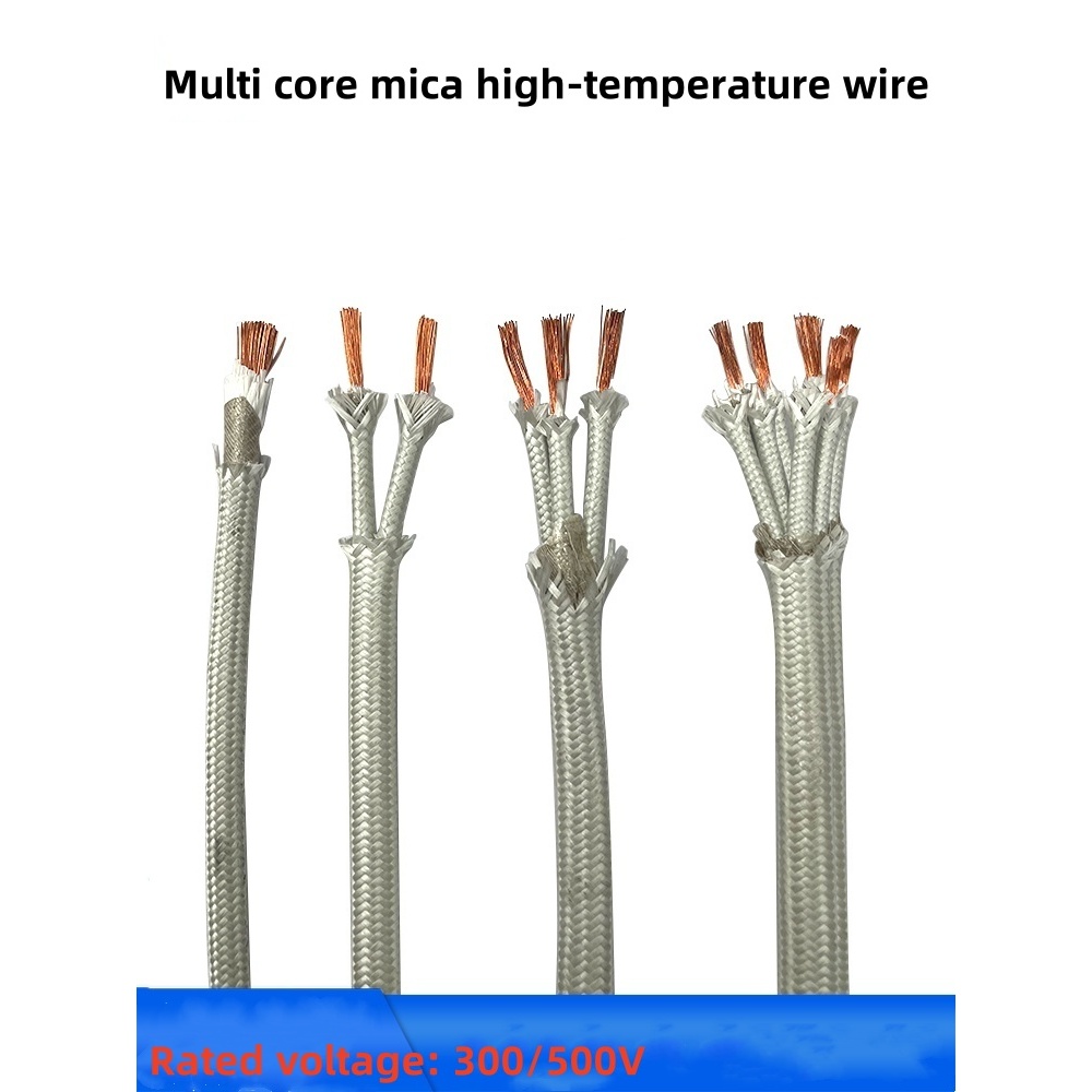 Mica High Temperature Wire Fire resistant 500 ℃ Twisted Pair Single ...