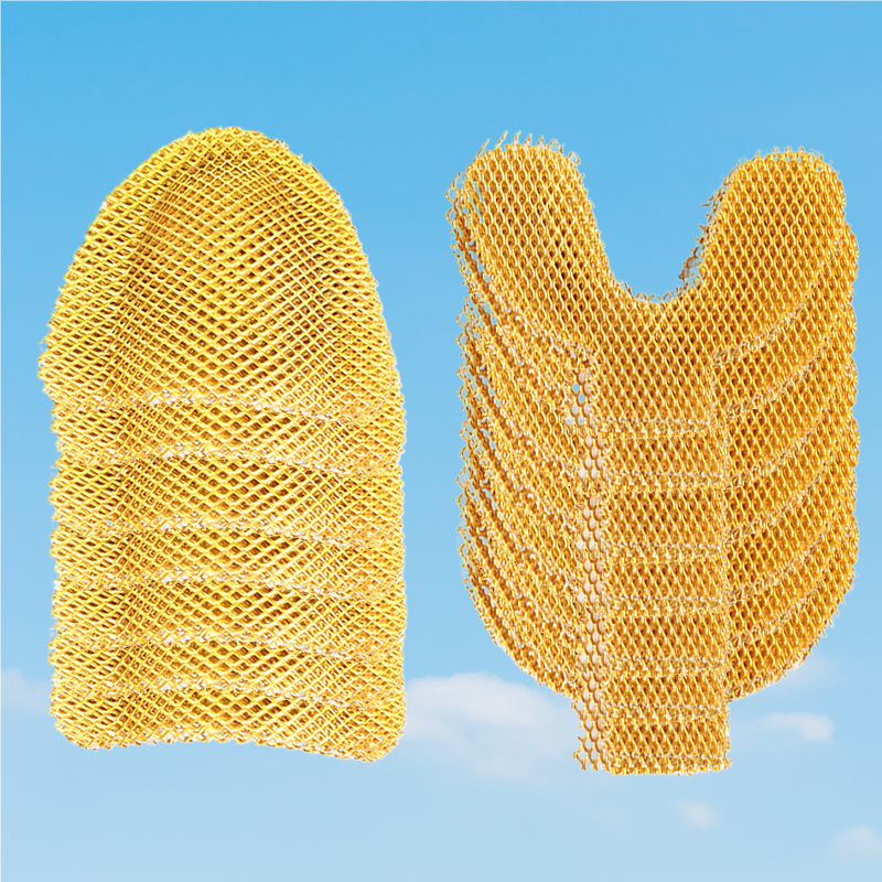 20Pcs Dental Reinforcement Mesh Golden Metal Palatal Reinforcement Mesh ...