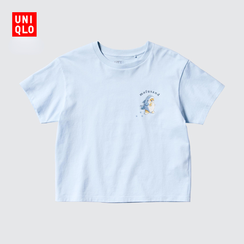 Uniqlo's new Mofusand printed T-shirt for women's short sleeved cute ...