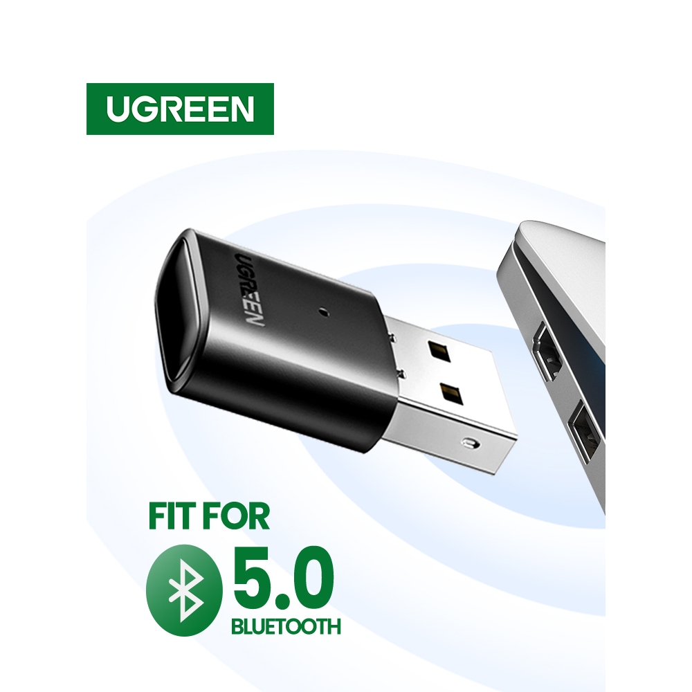 UGREEN Bluetooth 5.0 Adapter for PC USB Bluetooth 5.0 Receiver Dongle ...
