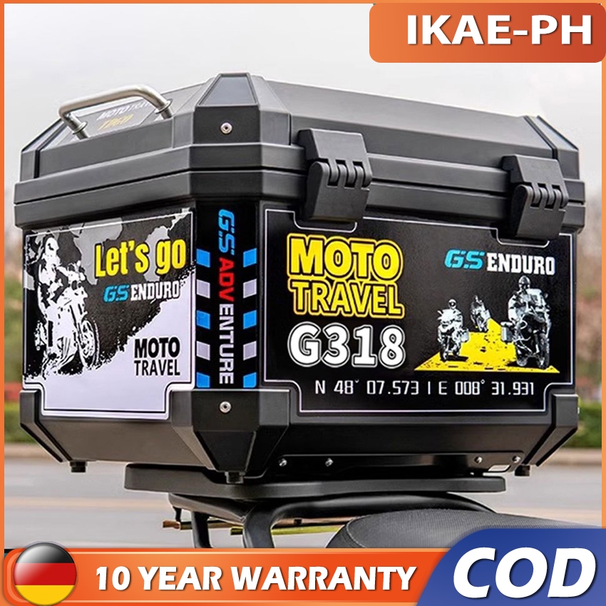 Motorcycle Top Box For Motorcycle Large-Capacity Abs Material ...