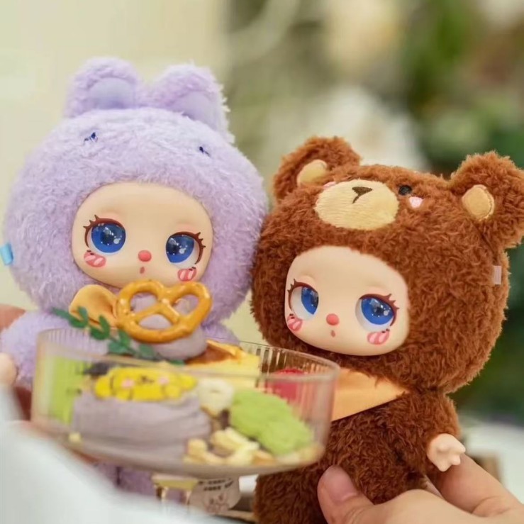 Three baby Lila 2nd generation plush series [Genuine] Doll Cute Figures ...