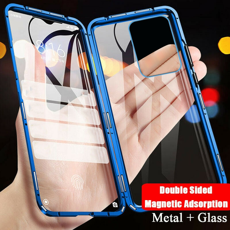 Magnetic Case For Samsung Galaxy A16 A26 A36 A56 A55 A35 A15 A14 A24 A34 A54 5G Front+Back Glass ...