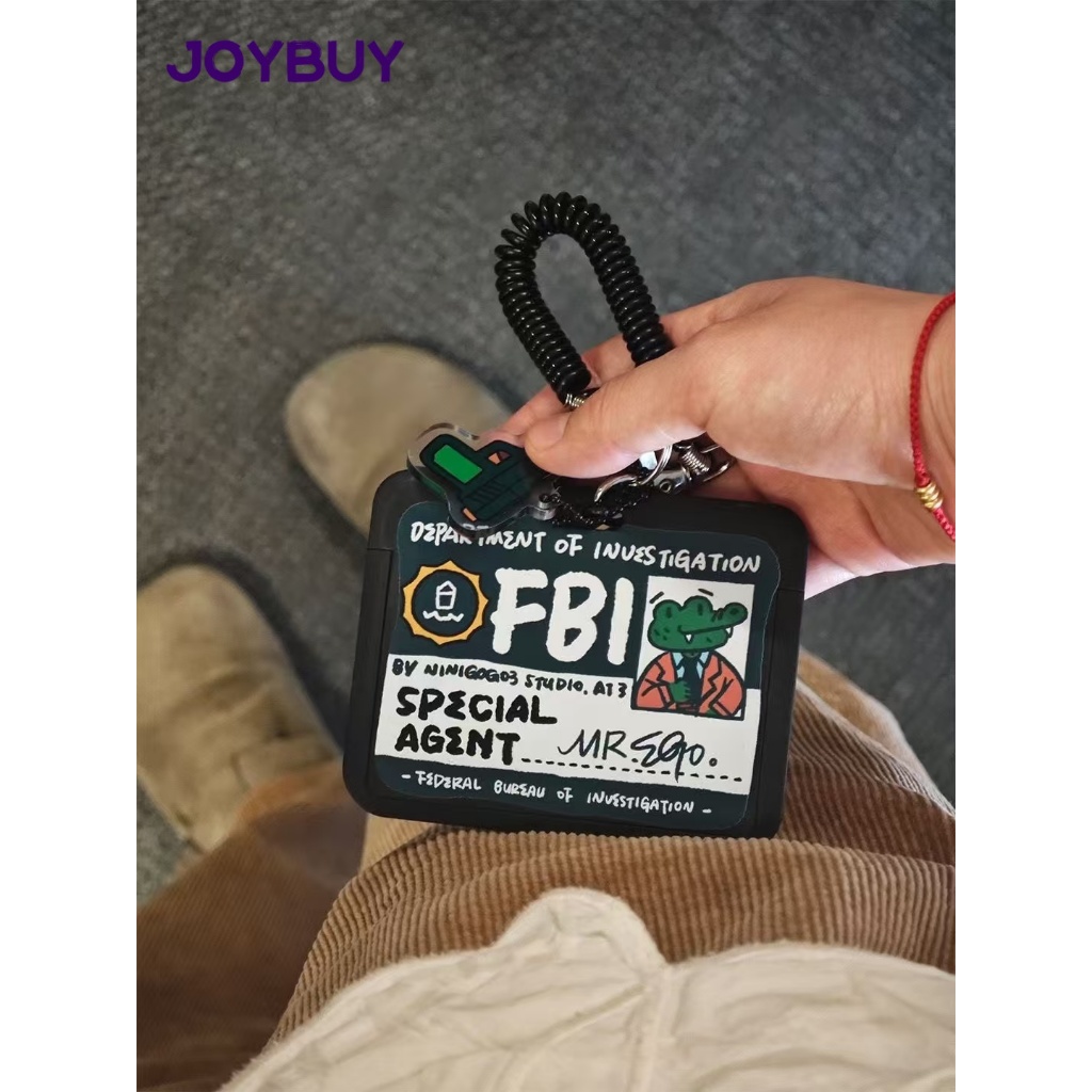 FBI agent card holder work badge campus access control bus student meal ...