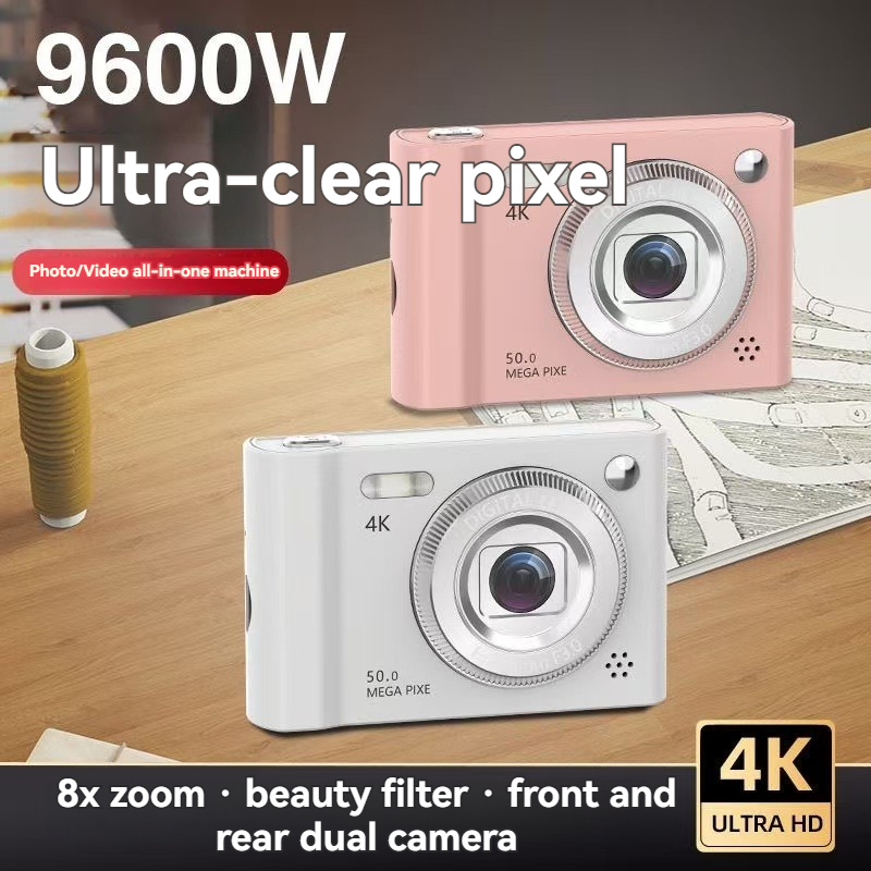 Hd Dual Camera ccd Digital Camera。Portable Digital Camera 4K HD 1080P ...